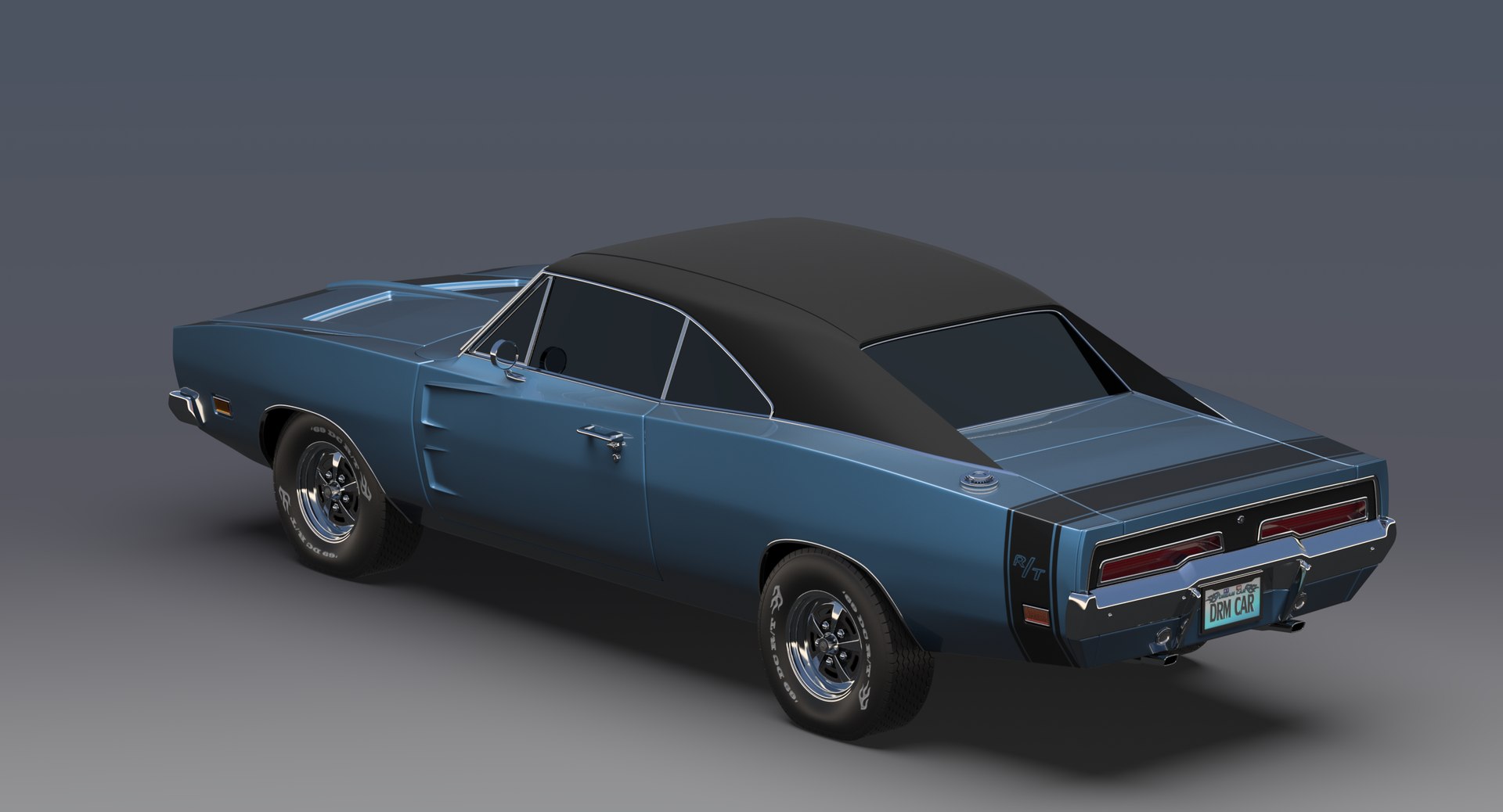 Muscle Car American 3D Model - TurboSquid 1234148