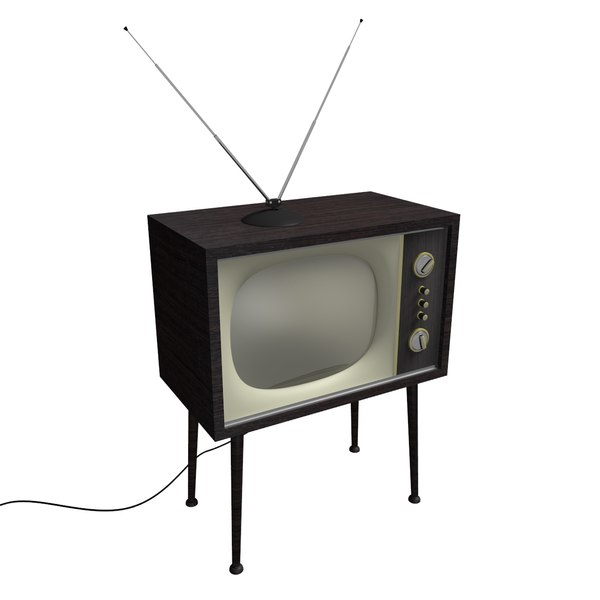 Retro vintage tv 3D model - TurboSquid 1245745