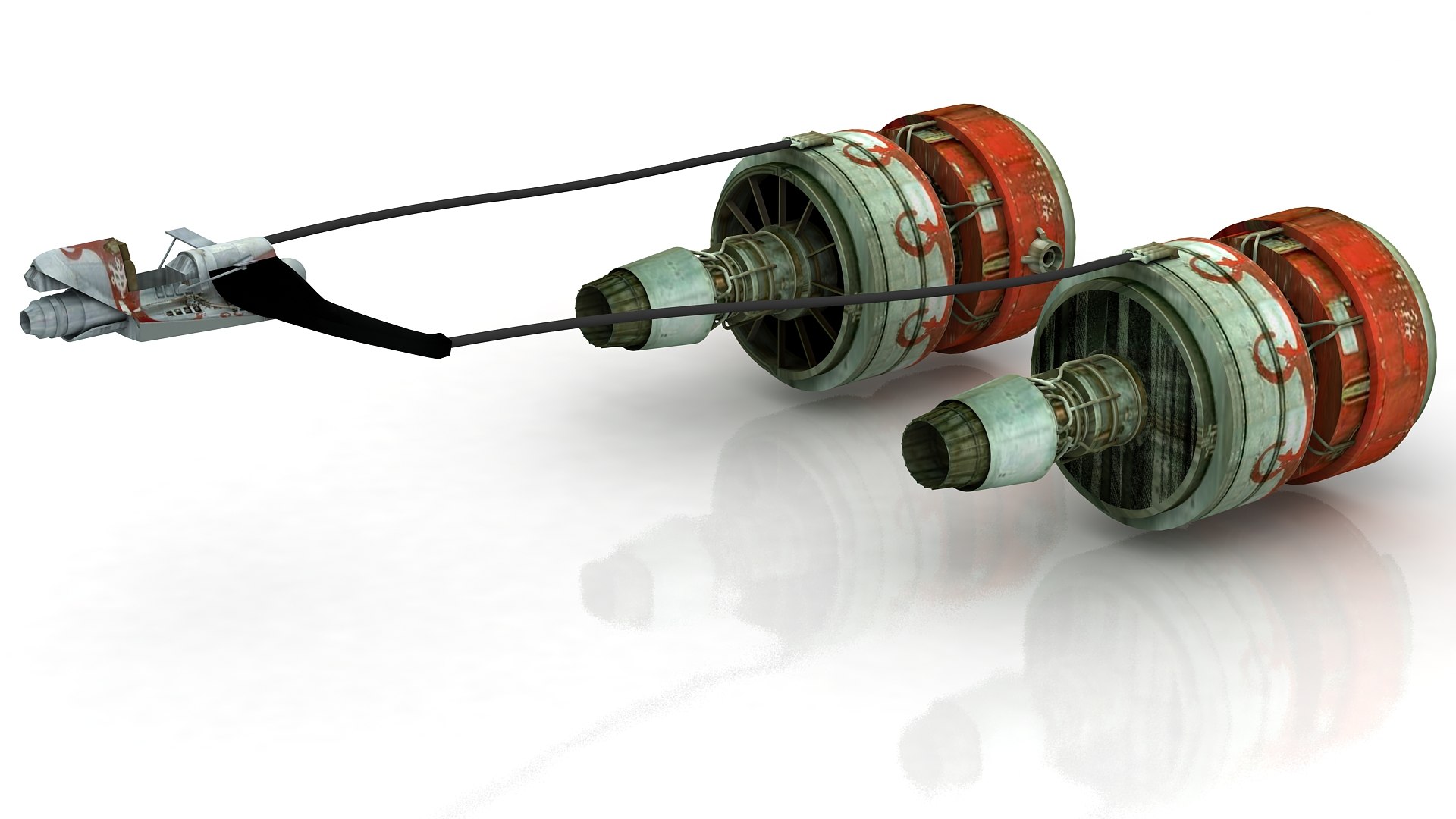 Ody Pod Racer Anakin 3D Model - TurboSquid 1626433