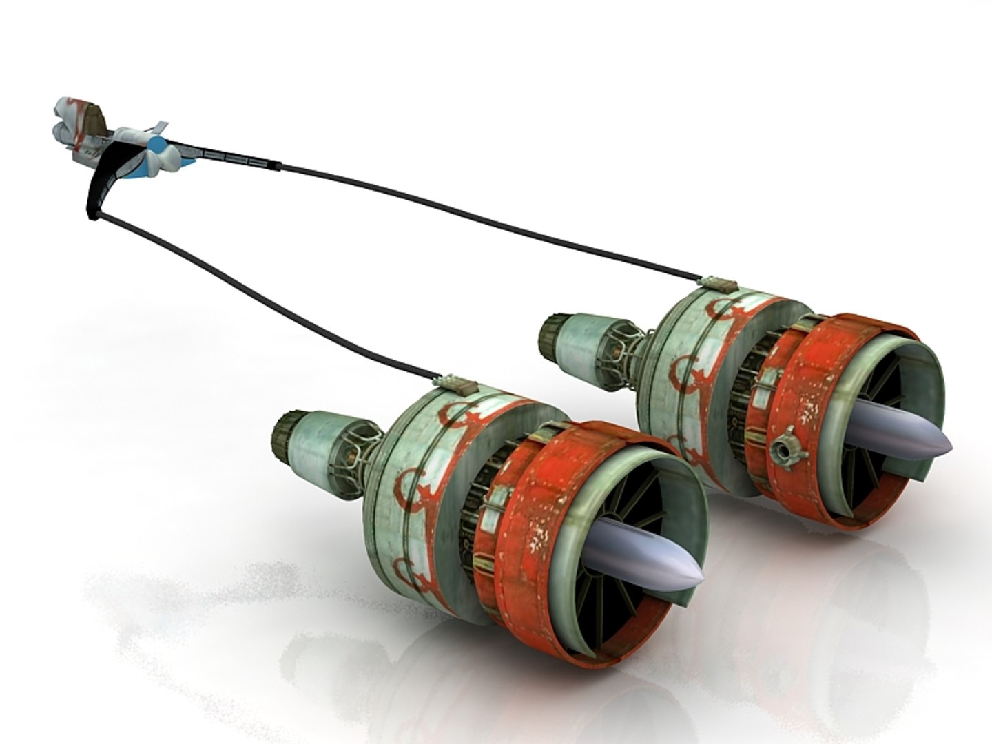 Ody Pod Racer Anakin 3D Model - TurboSquid 1626433