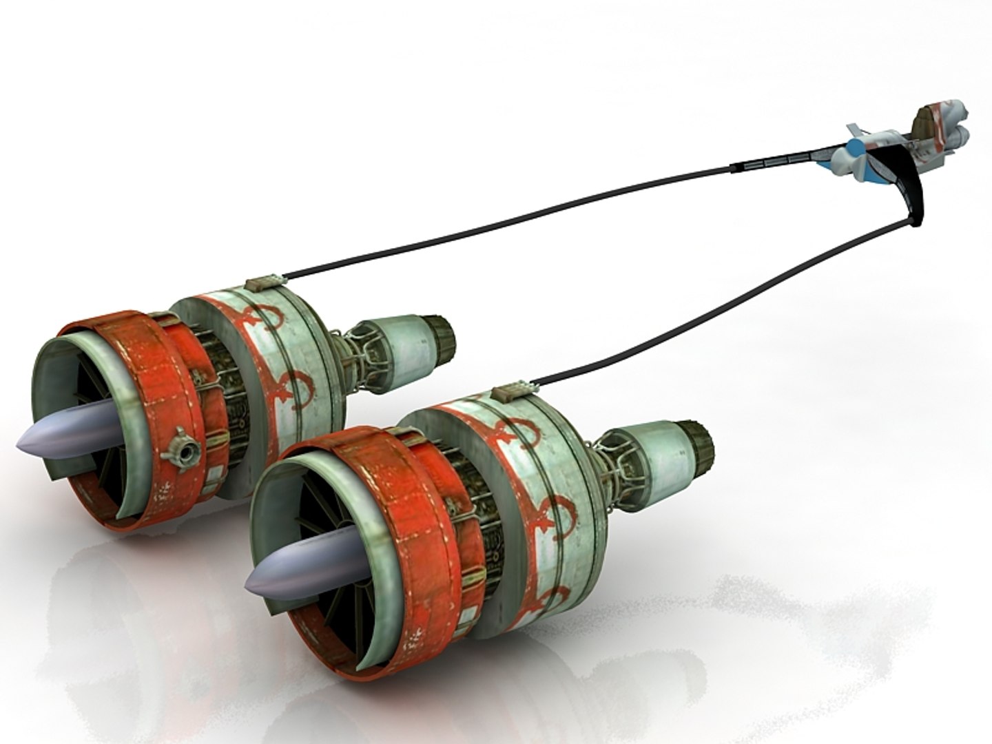 Ody Pod Racer Anakin 3D Model - TurboSquid 1626433