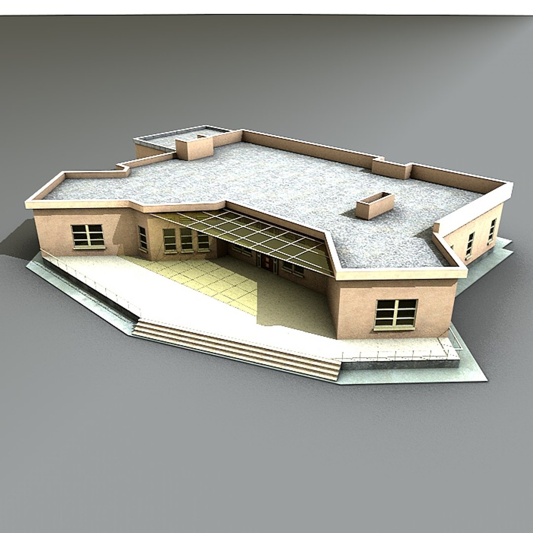 3ds max house interior building