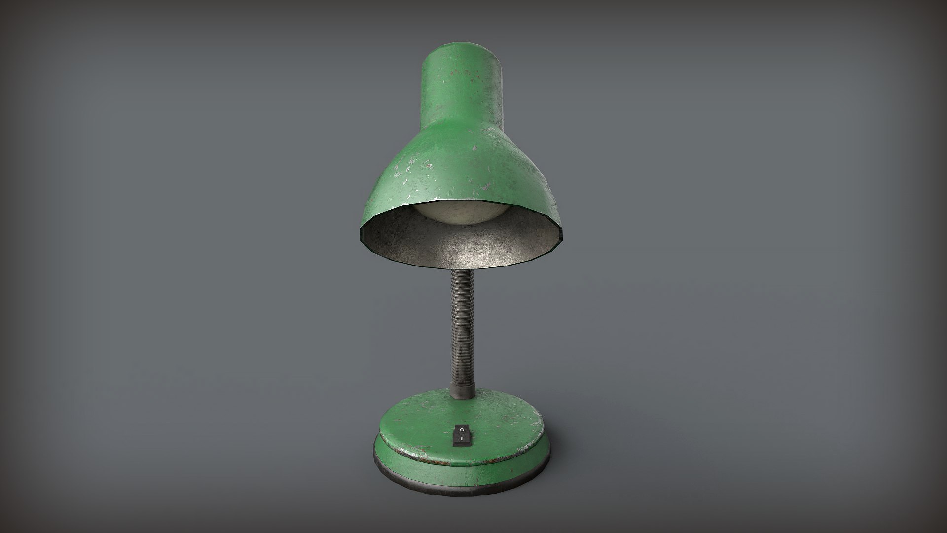 Old Retro Table Lamp 3D - TurboSquid 1791114