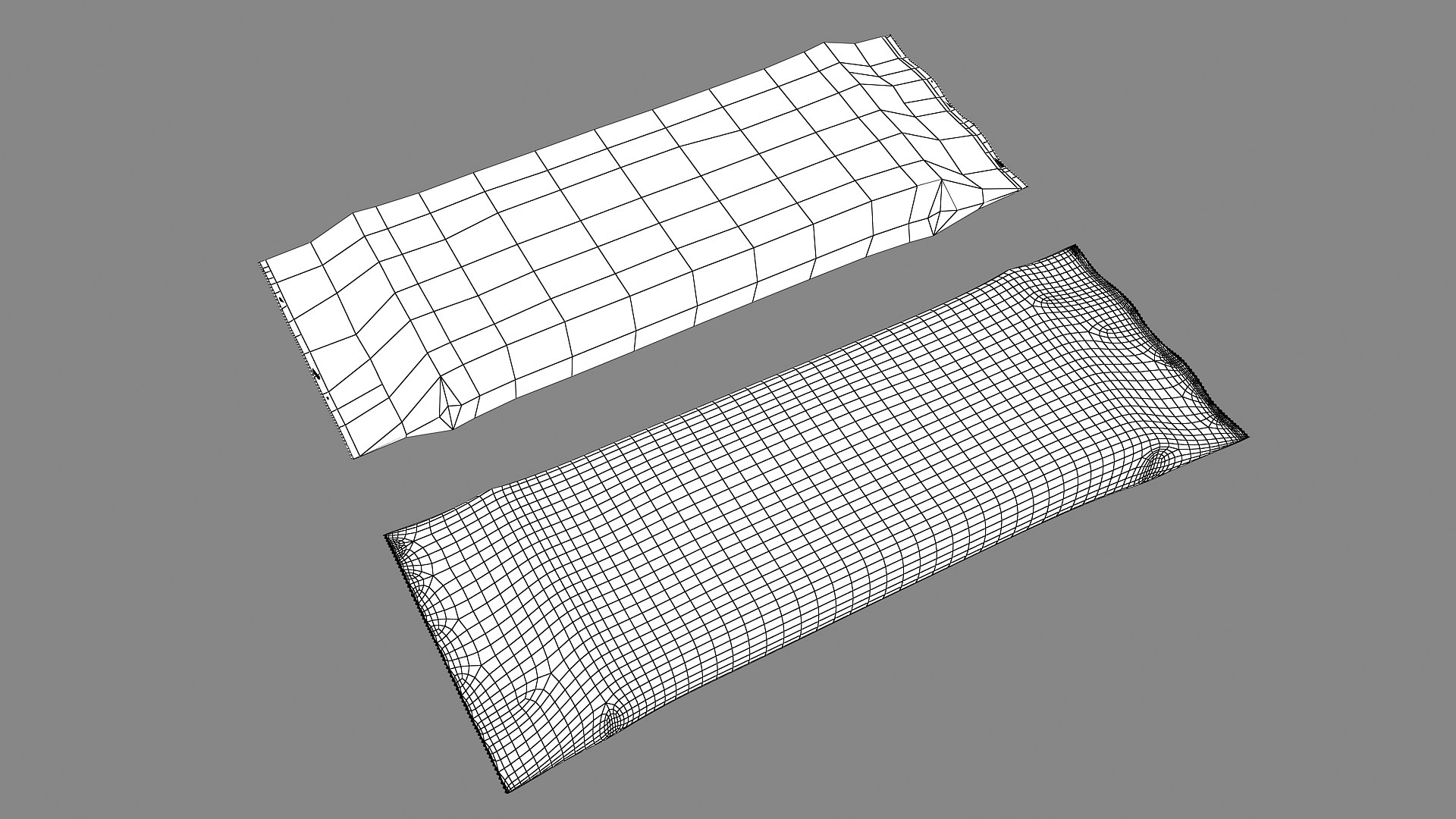 Plastic Milk Bag Packet 3D Model - TurboSquid 1834564