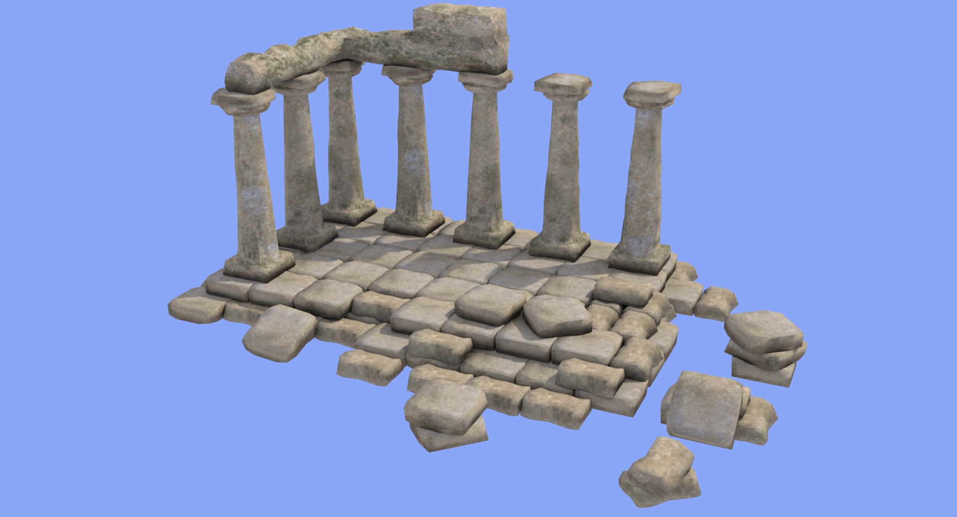 Ancient 3D Model - TurboSquid 1390934