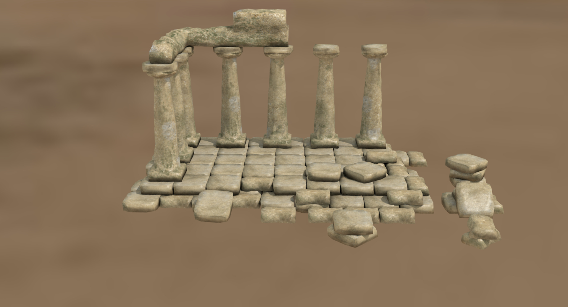 Ancient 3D Model - TurboSquid 1390934