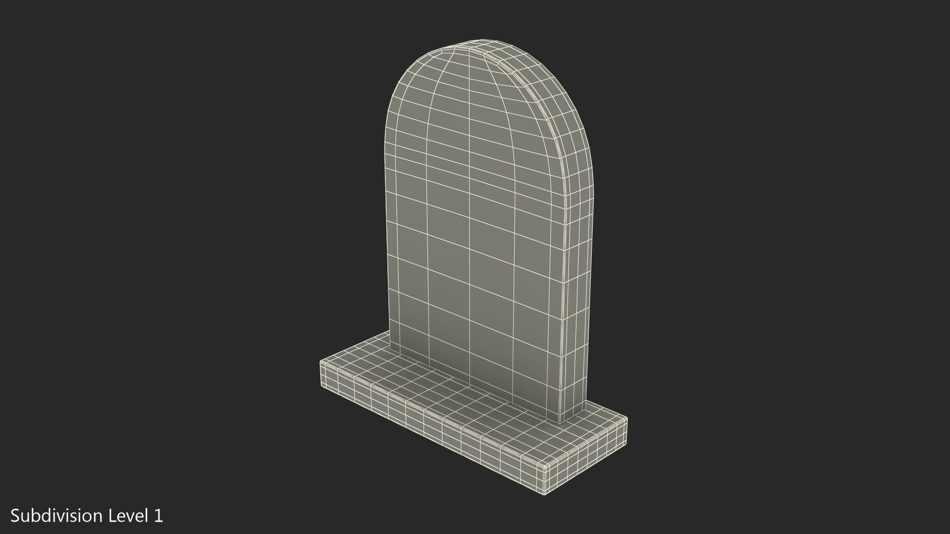 Granite Gravestone Headstone Grave 3D Model - TurboSquid 1445529