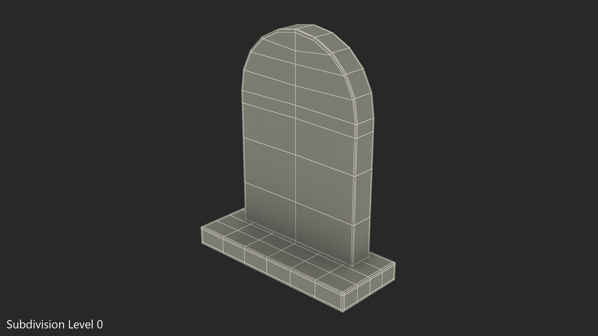 Granite Gravestone Headstone Grave 3D Model - TurboSquid 1445529