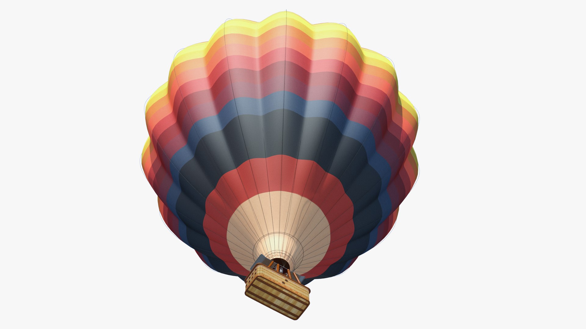 3D Hot Air Balloon - TurboSquid 1510108