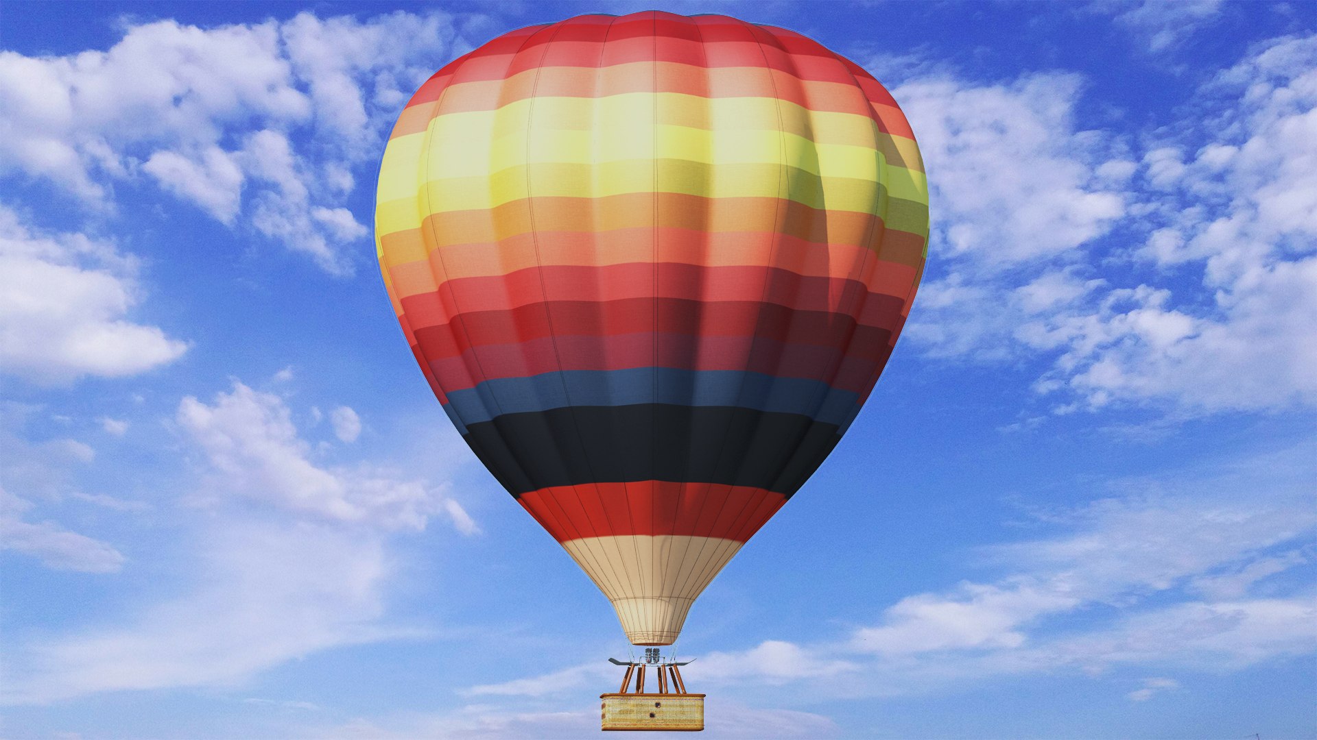 3D Hot Air Balloon - TurboSquid 1510108