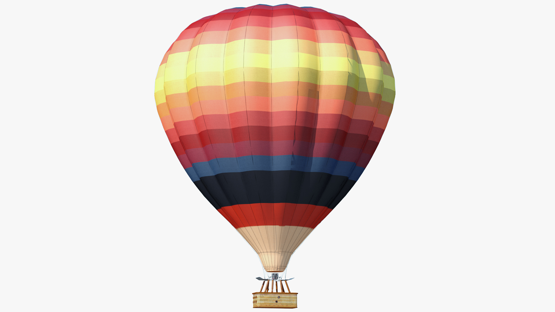 3D Hot Air Balloon - TurboSquid 1510108