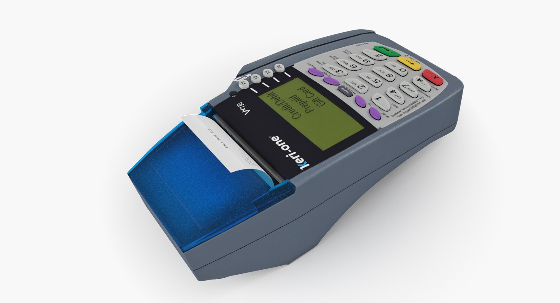Card Terminal 3d Model
