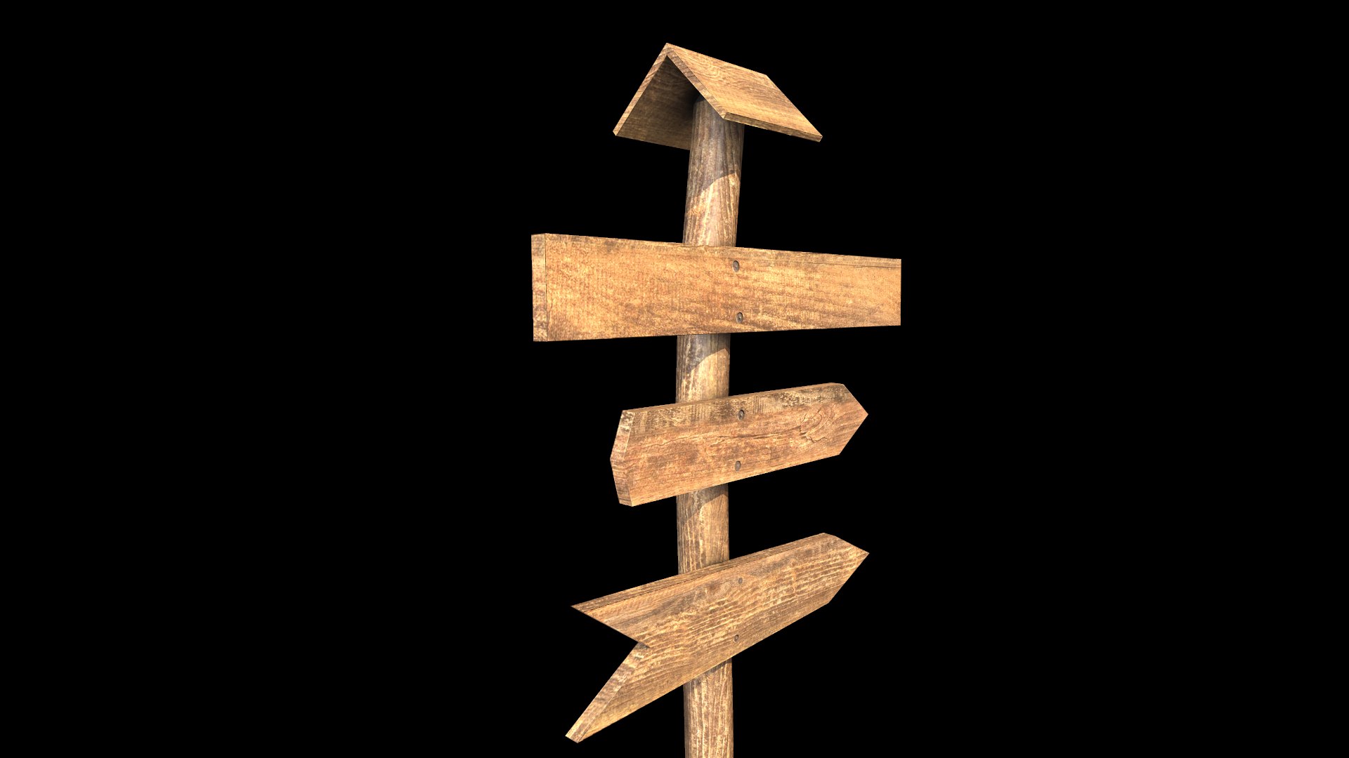 3D Signpost3 Model - TurboSquid 1739918