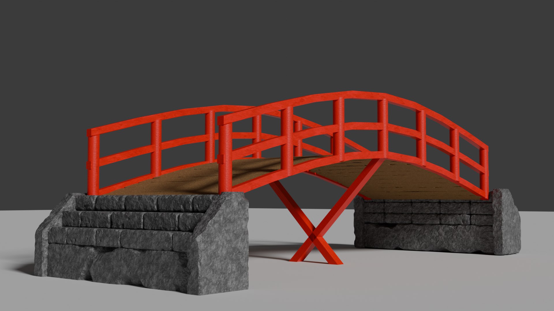 Samurai Bridge 3D Model - TurboSquid 2331111