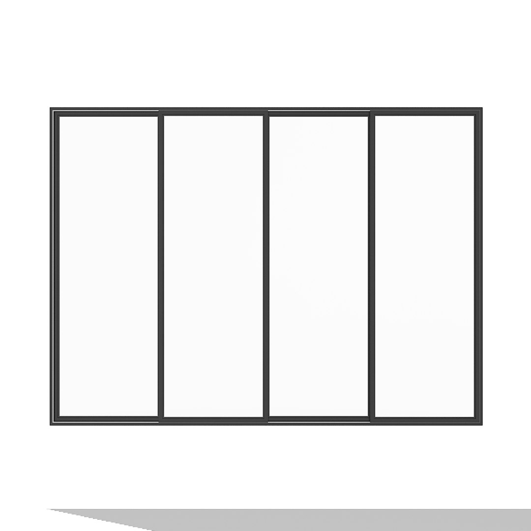 3D Metal Window 230 X Model - TurboSquid 1198346