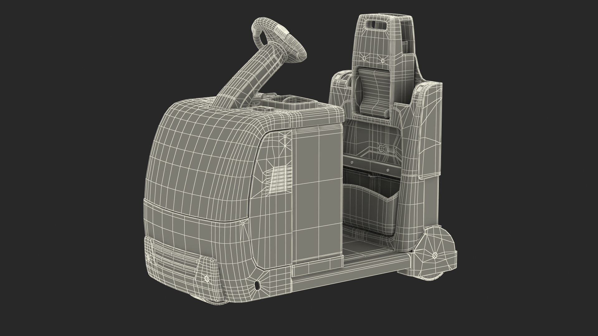 Industrial Tow Tractors Collection 3D Model - TurboSquid 1920298