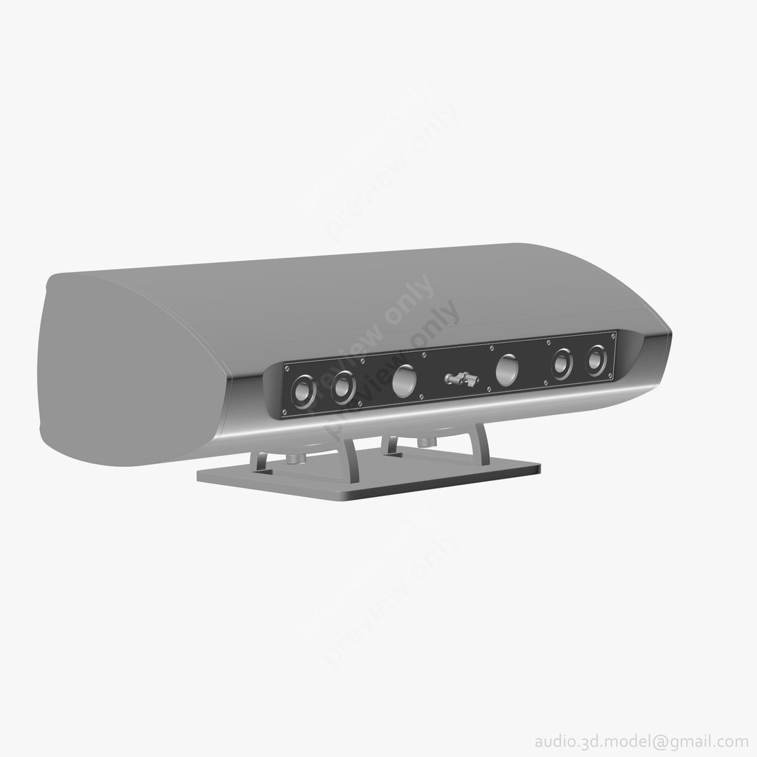 3d central sonus faber homage model