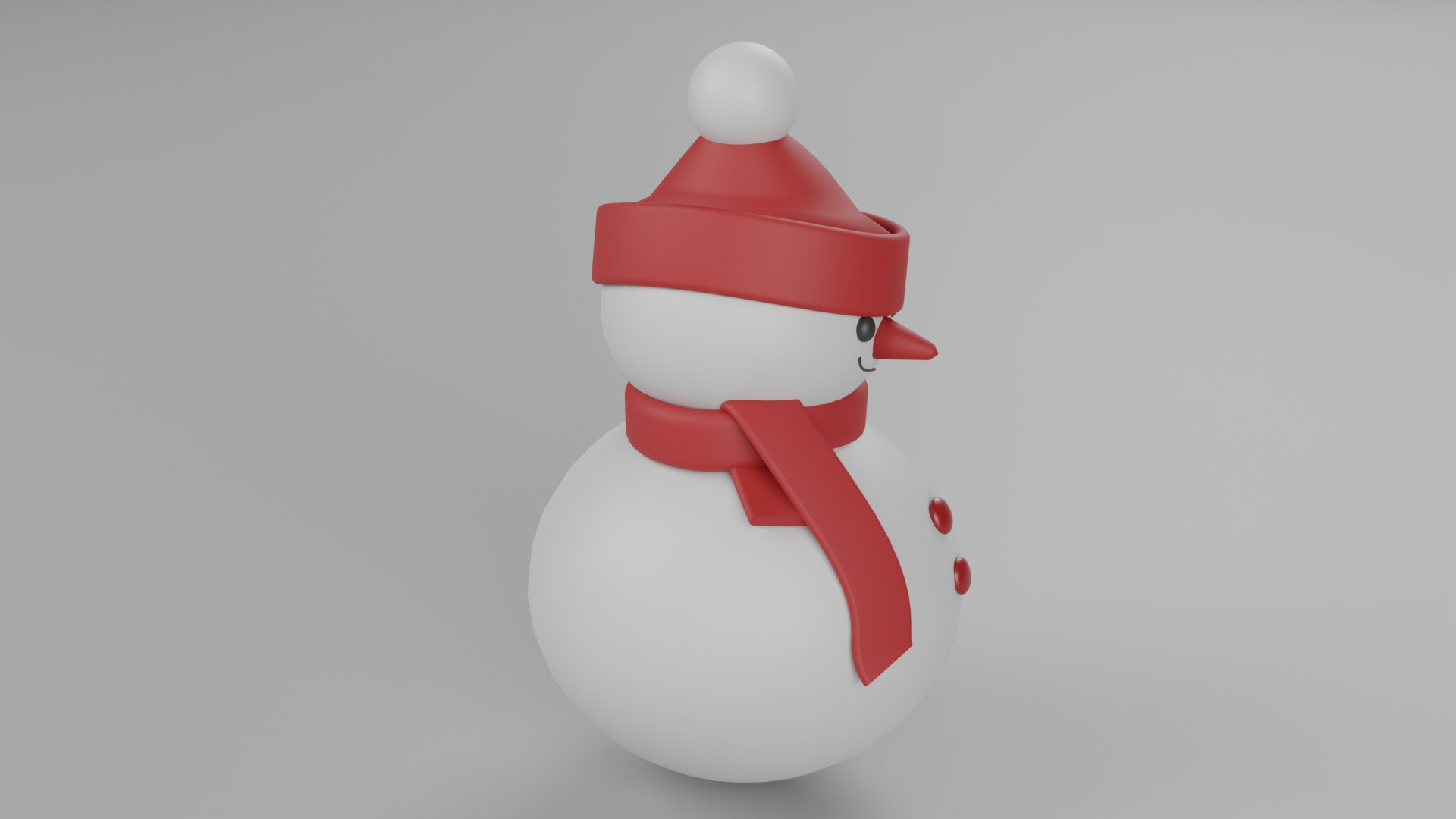Snowman 3D Model - TurboSquid 2164358