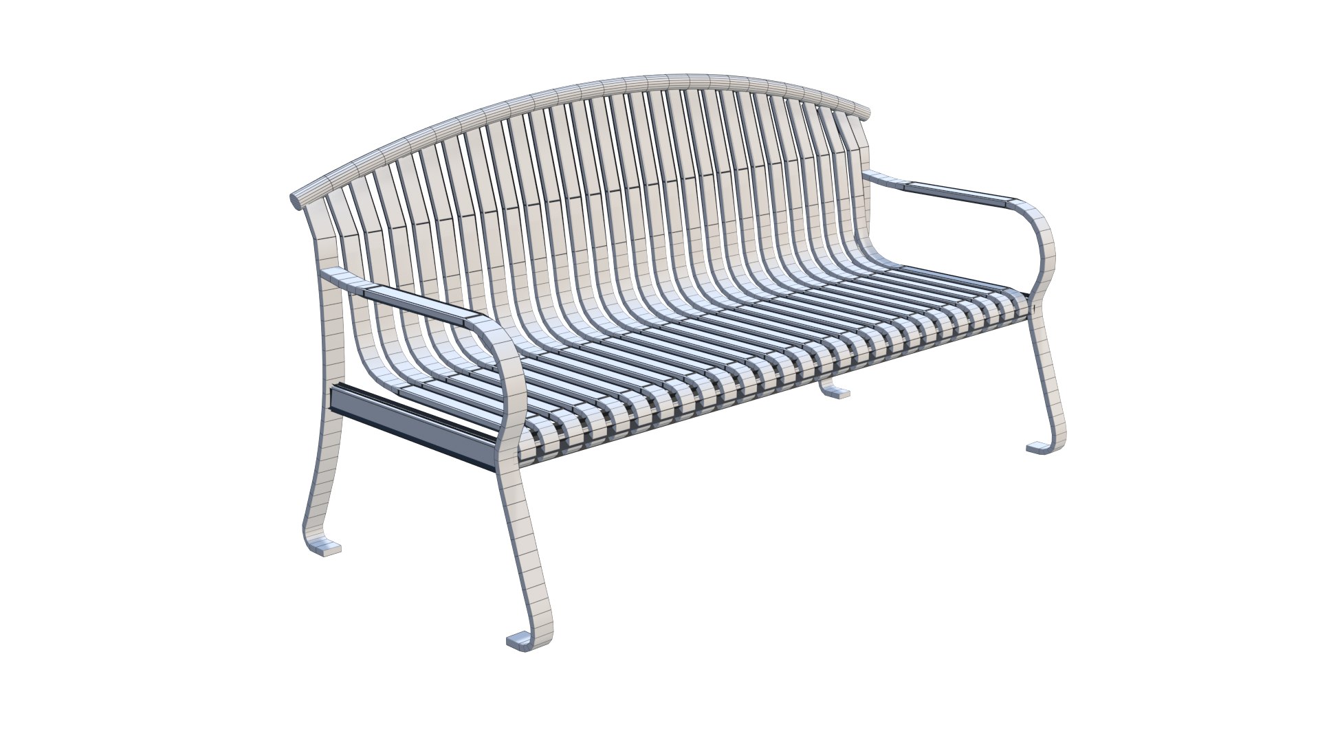 Low Poly Bench 3D Model 3D - TurboSquid 2297967