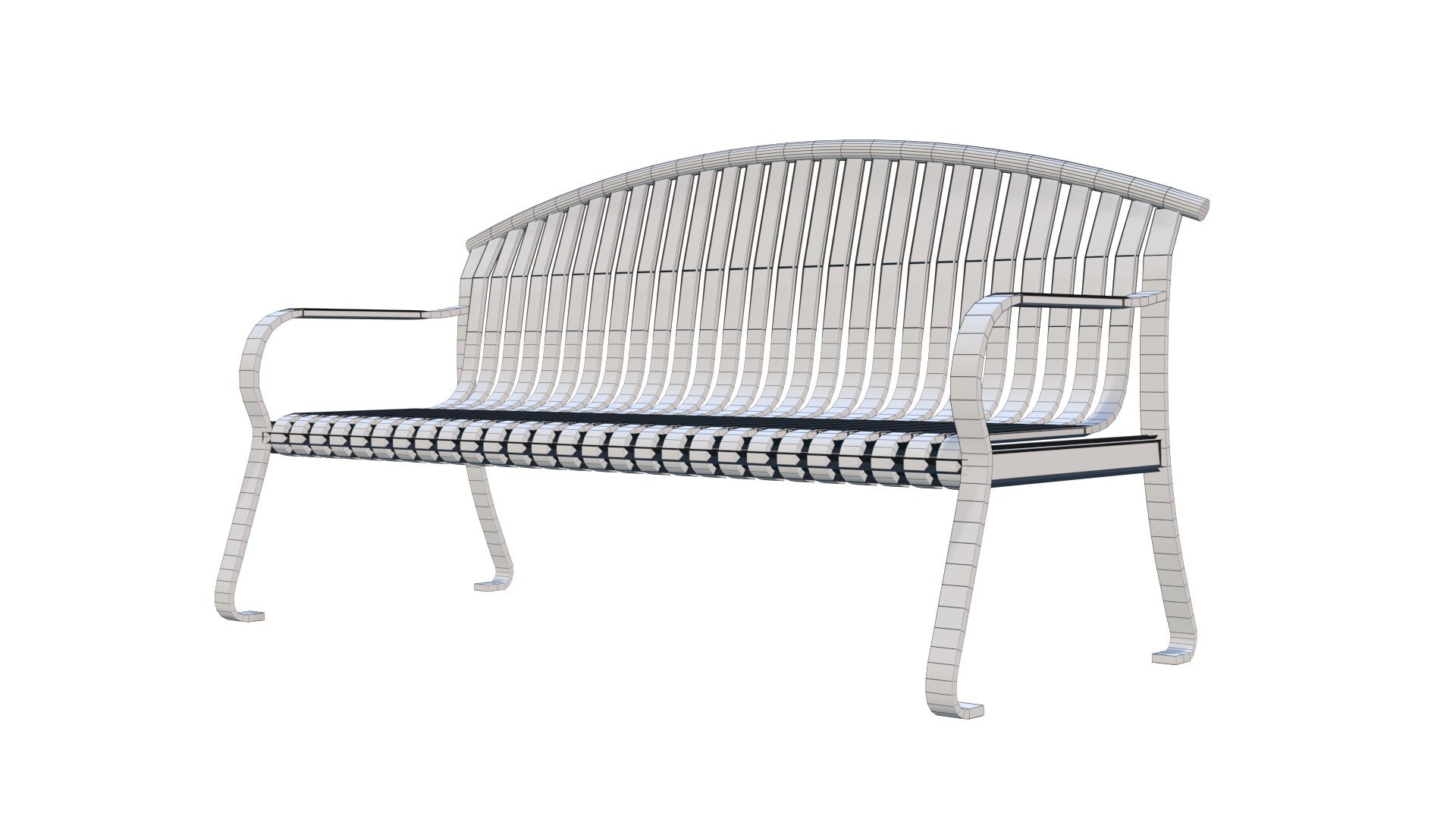 Low Poly Bench 3D Model 3D - TurboSquid 2297967