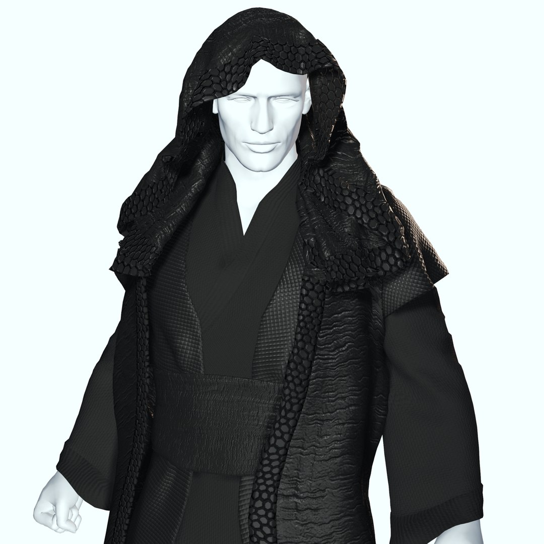Jedi Cloth 3D Model - TurboSquid 1730171