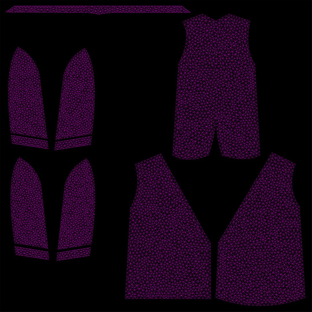 Jedi Cloth 3D Model - TurboSquid 1730171