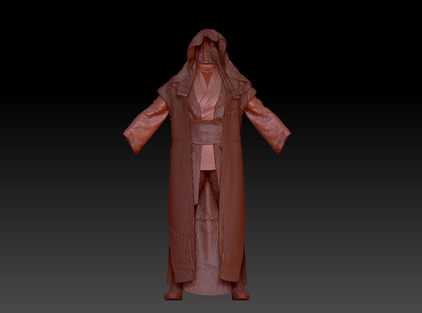 Jedi Cloth 3D Model - TurboSquid 1730171