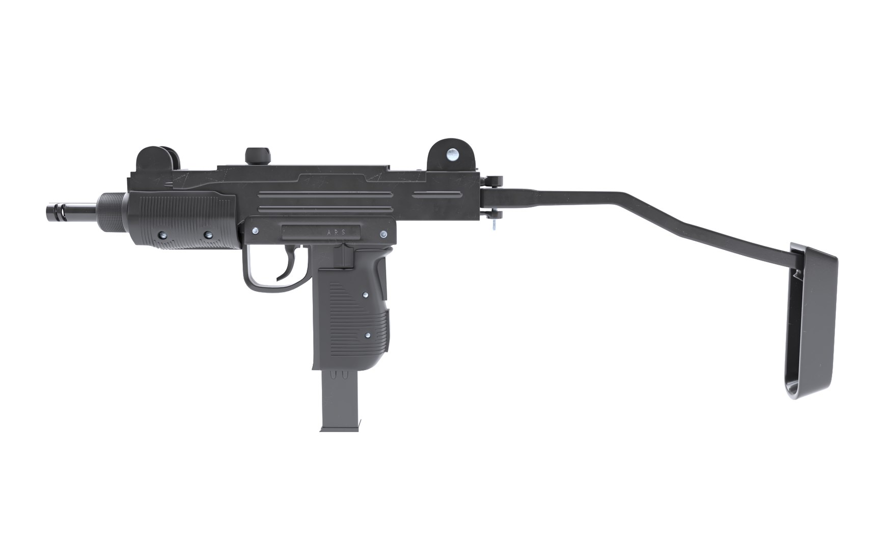 3D Submachine Gun Uzi Model - TurboSquid 1521681