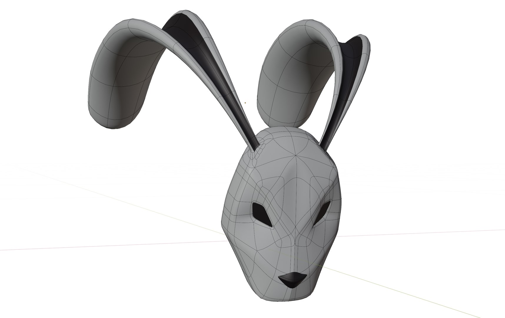 Rabbit Mask Model - TurboSquid 1572828