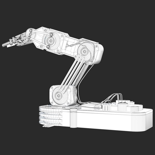 3d model robotic arm