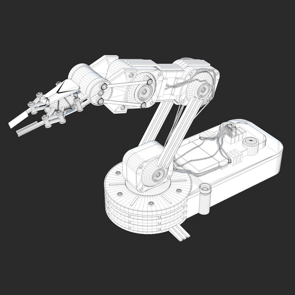 3d model robotic arm