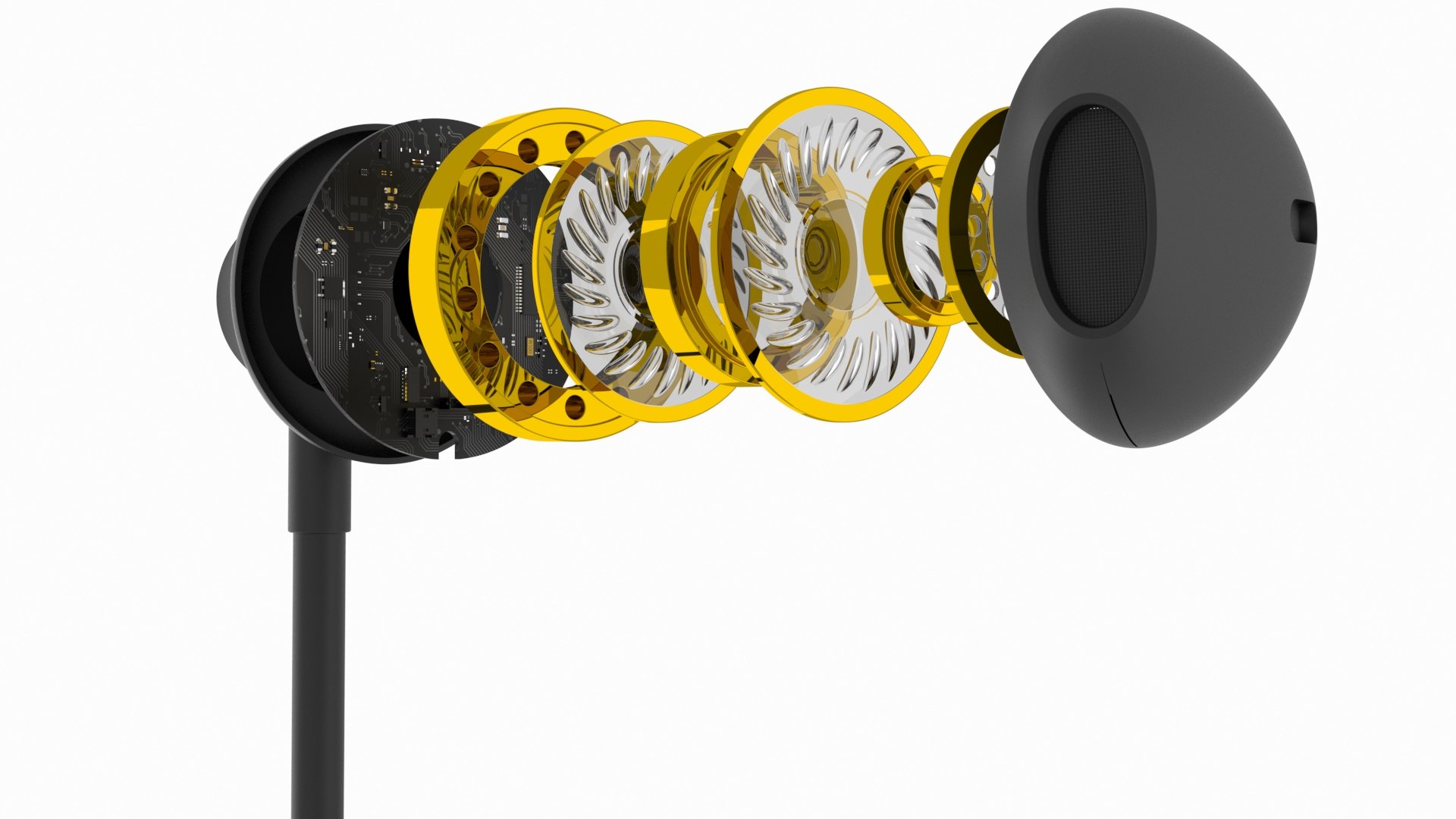 Headset Structure 1 3D Model - TurboSquid 2397825