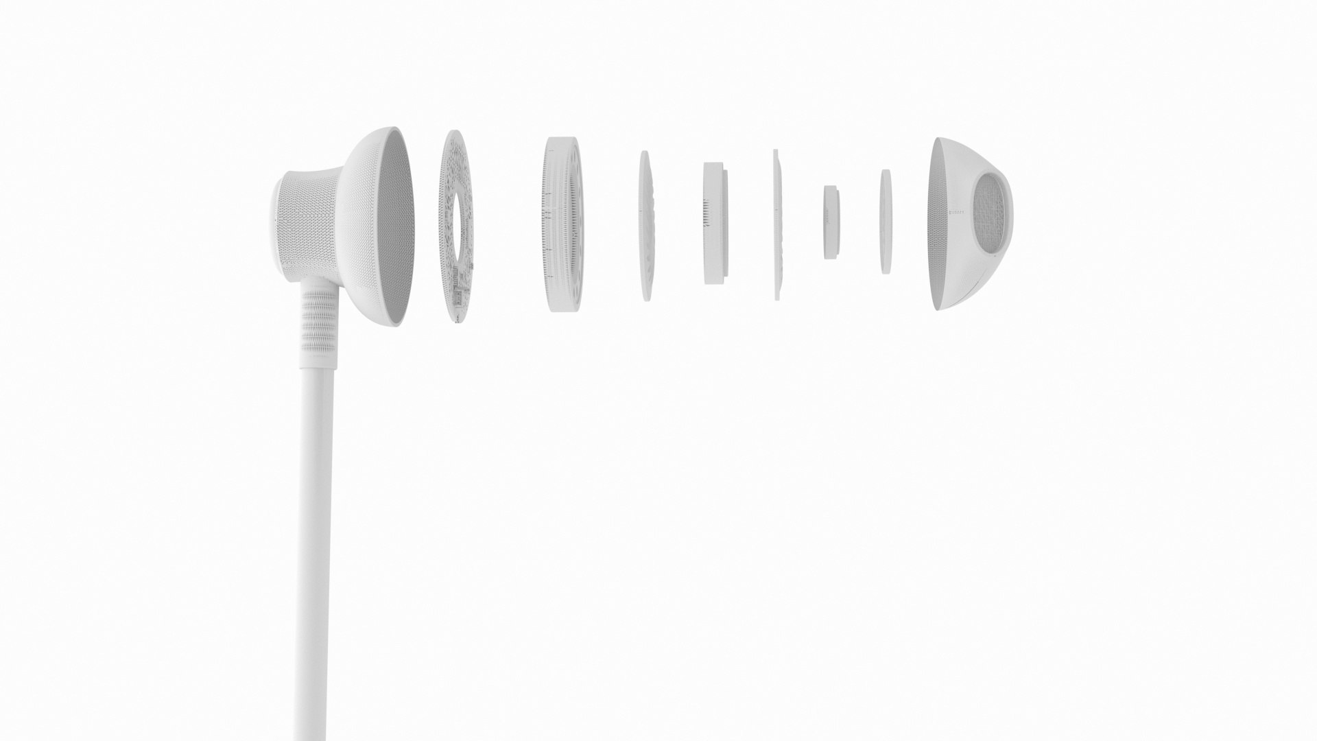 Headset Structure 1 3D Model - TurboSquid 2397825