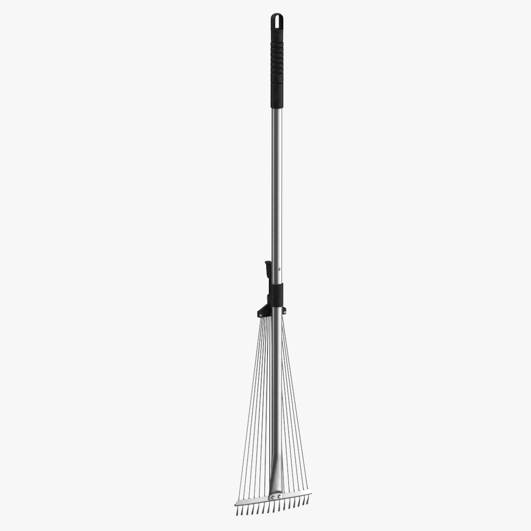Leaf Rake Type 02 Clean and Dirty 3D model - TurboSquid 2071348