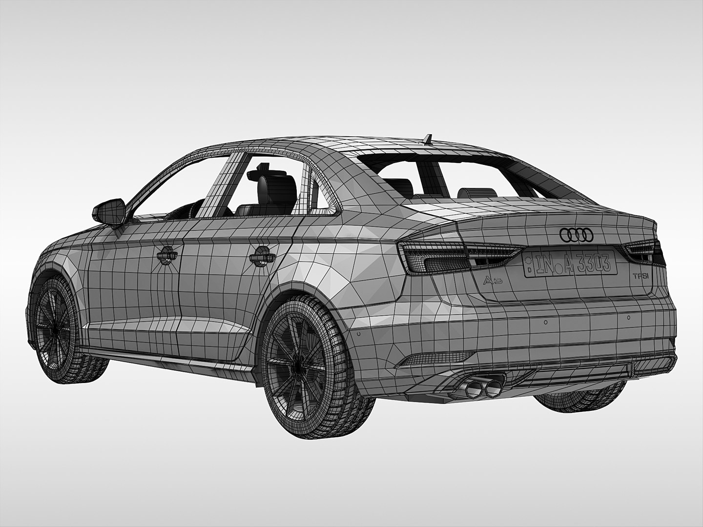 3d Model Audi Car