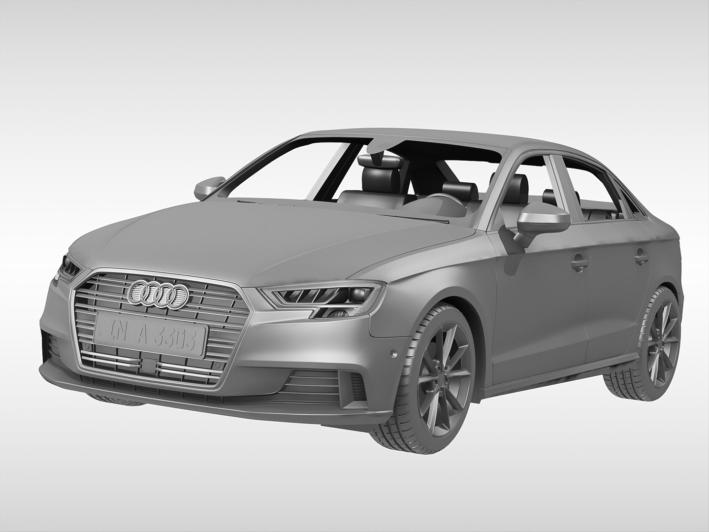 3d Model Audi Car