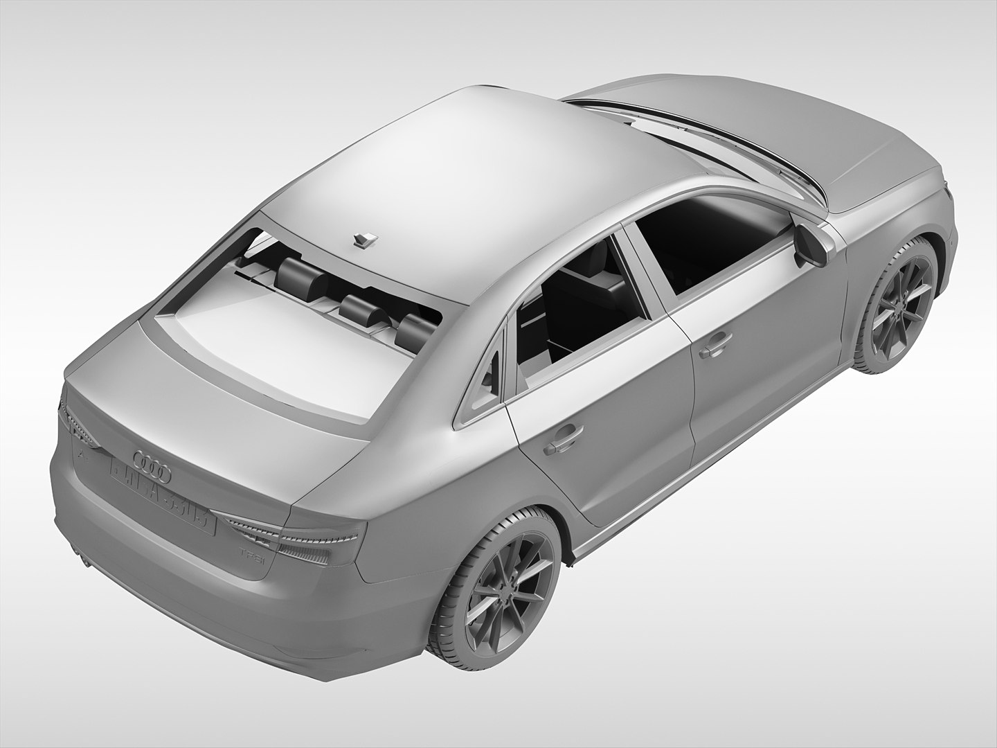 3d Model Audi Car