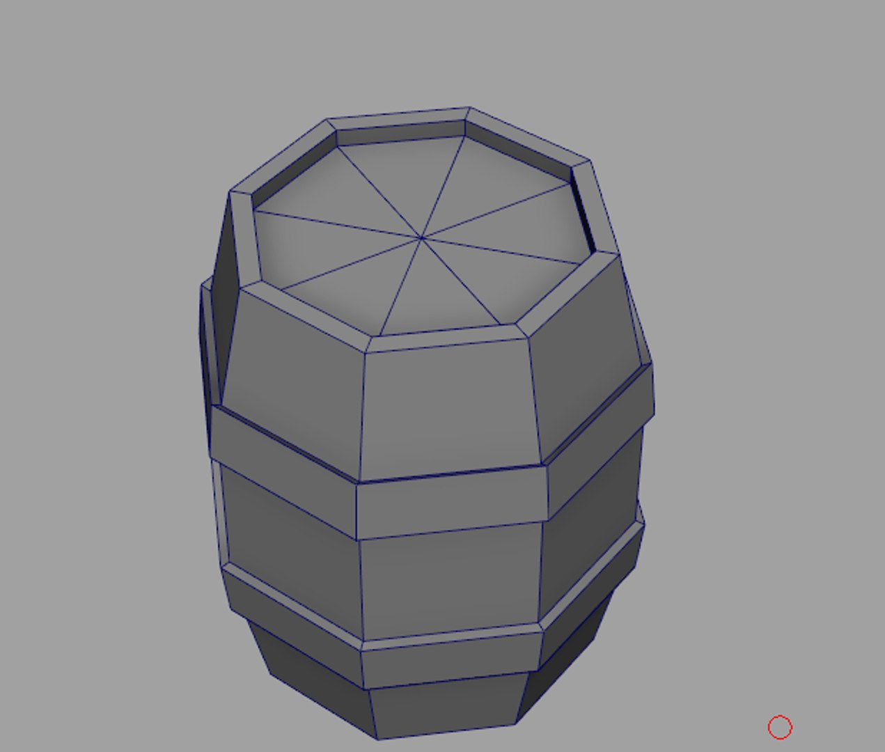 Low Poly Barrel Model - TurboSquid 1895933