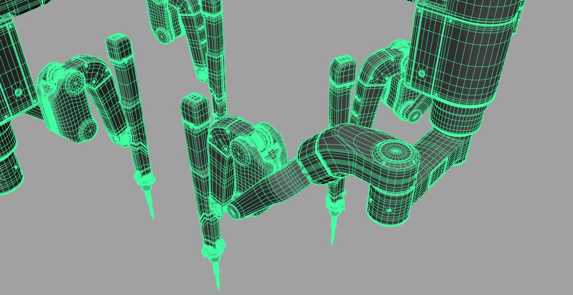 Medical Surgical Robot Arm 3D Model - TurboSquid 1371667