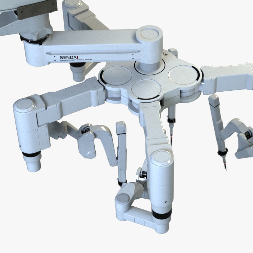 Medical Surgical Robot Arm 3D Model - TurboSquid 1371667