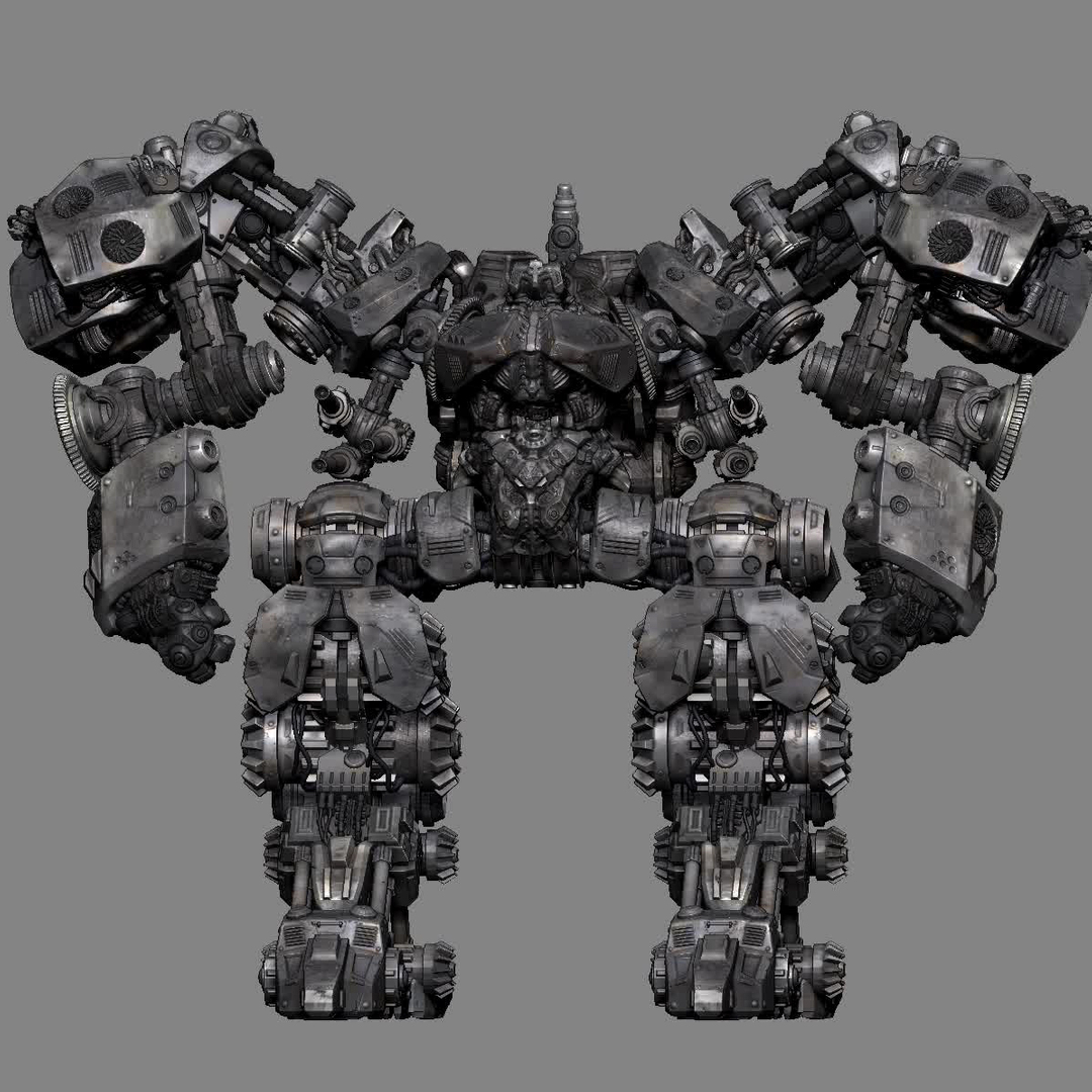 Zbrush Mech - Obj