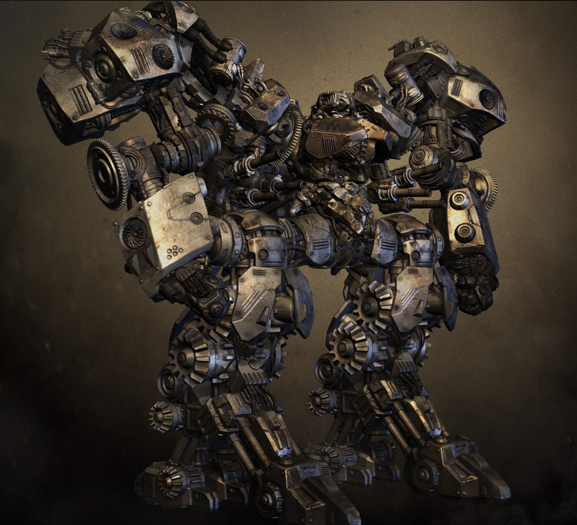 Zbrush Mech - Obj