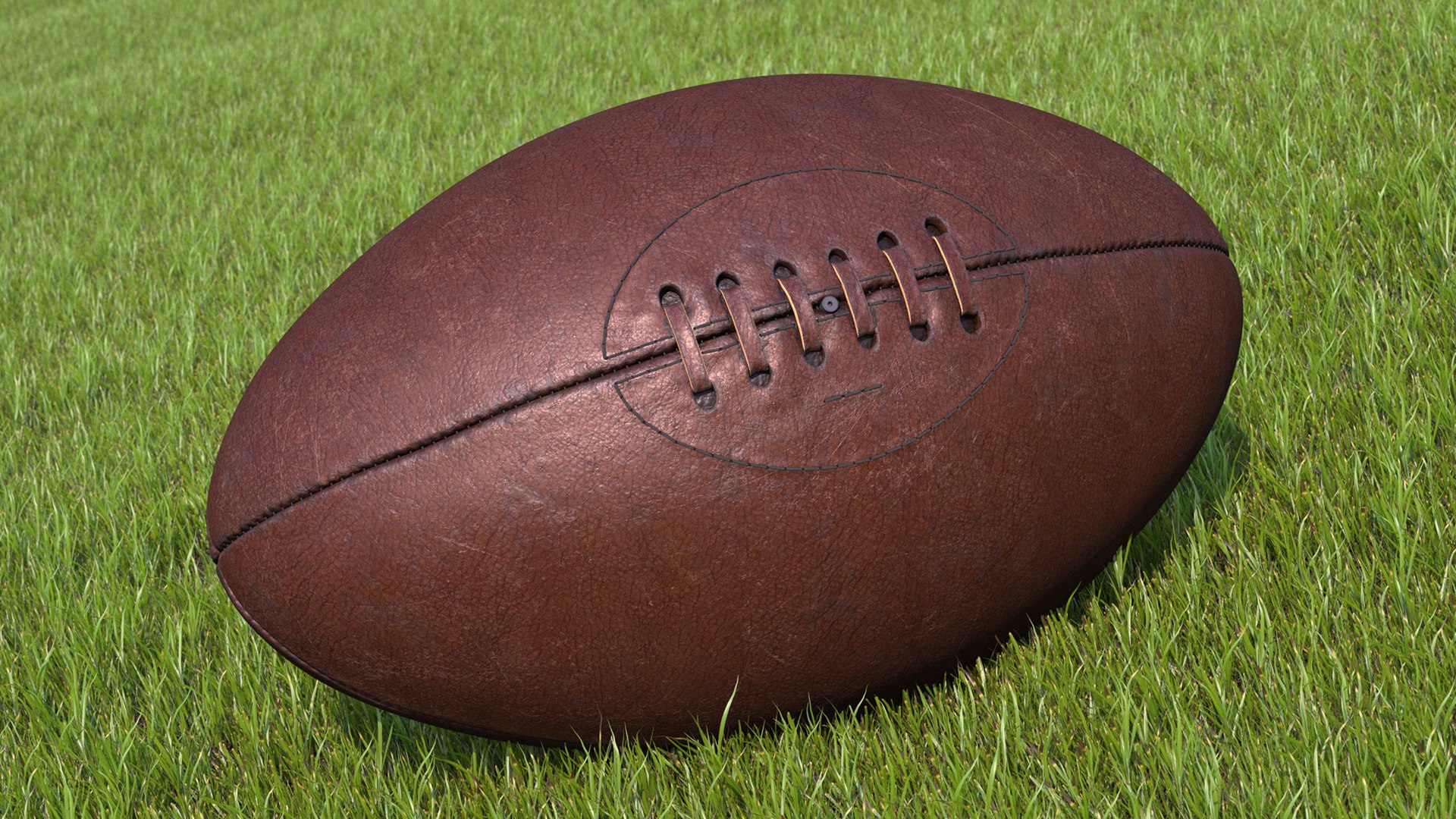 3D Model Leather Rugby Ball 8K PBR Textures - TurboSquid 1907617