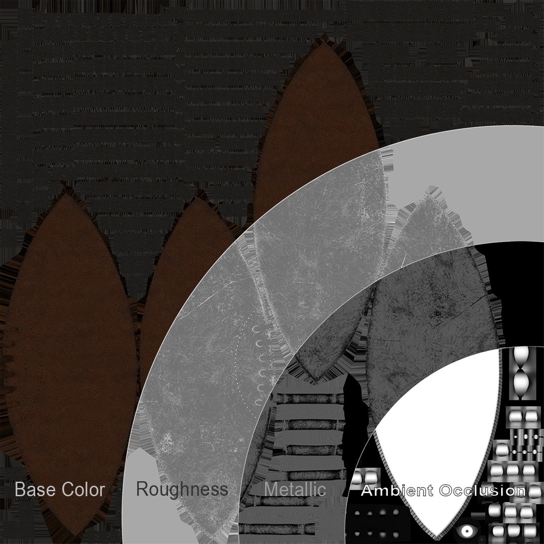 3D Model Leather Rugby Ball 8K PBR Textures - TurboSquid 1907617