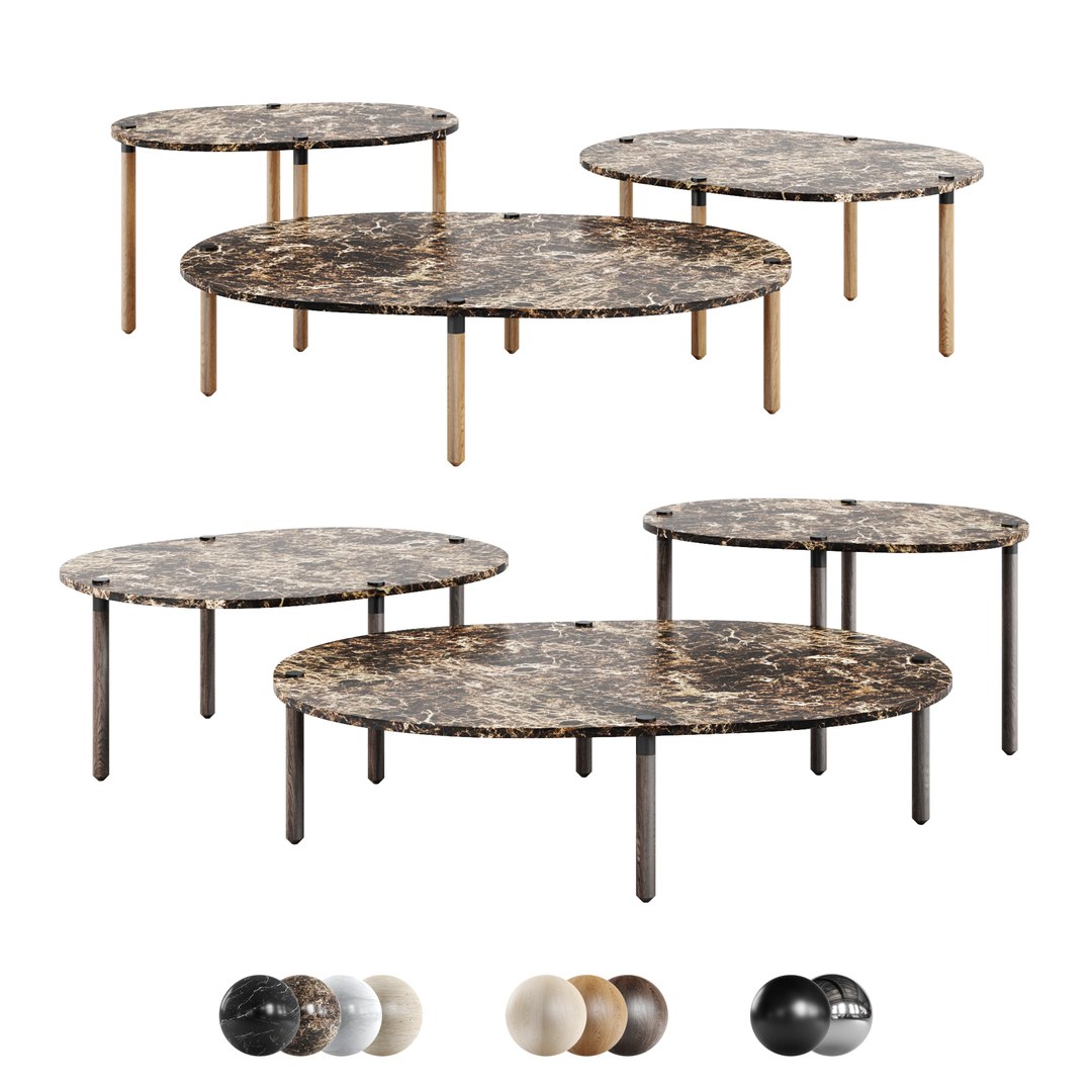 3D Bolia Coffee Table Tuk - TurboSquid 2026862