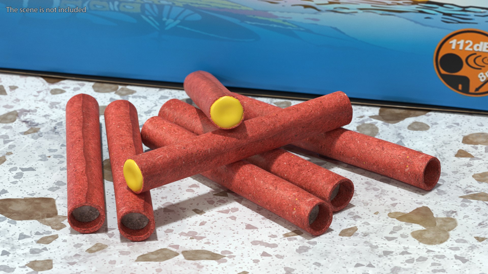 Piko Rocket Box Firecrackers 3D Model - TurboSquid 2202690