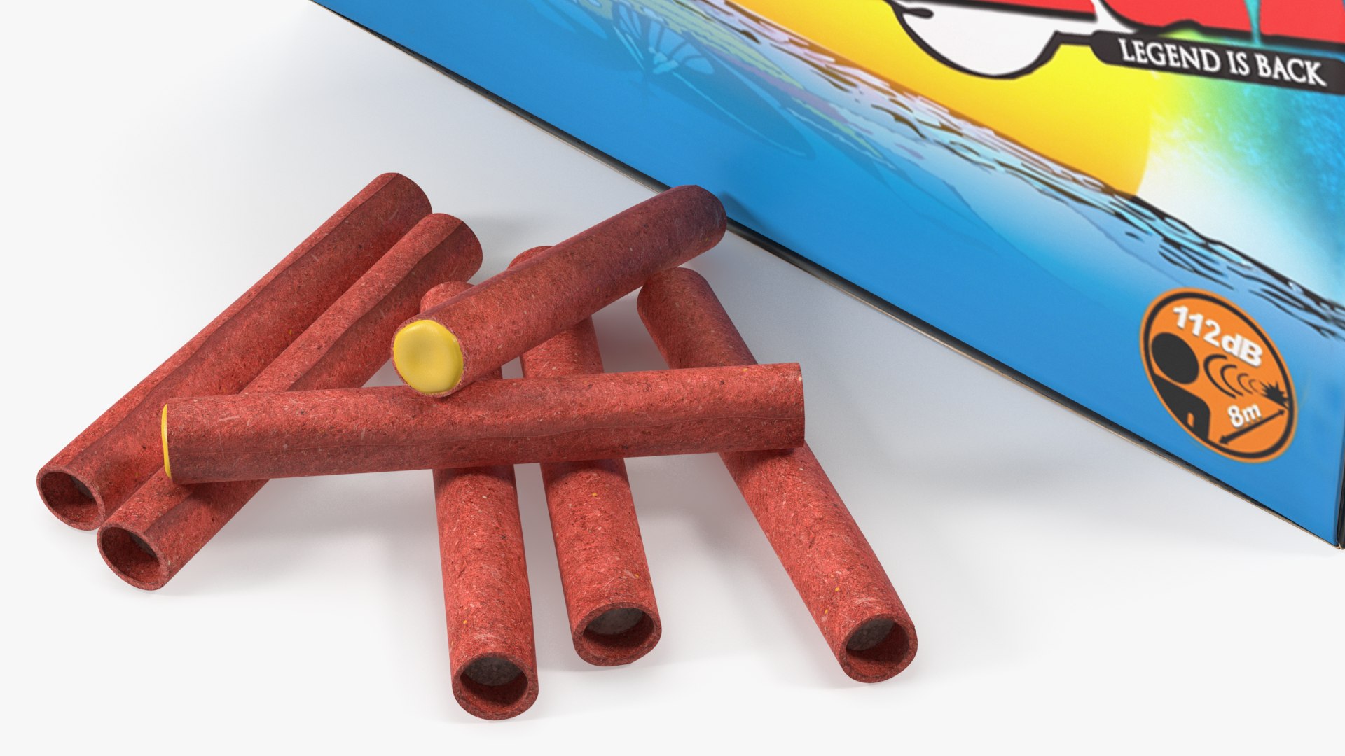 Piko Rocket Box Firecrackers 3D Model - TurboSquid 2202690