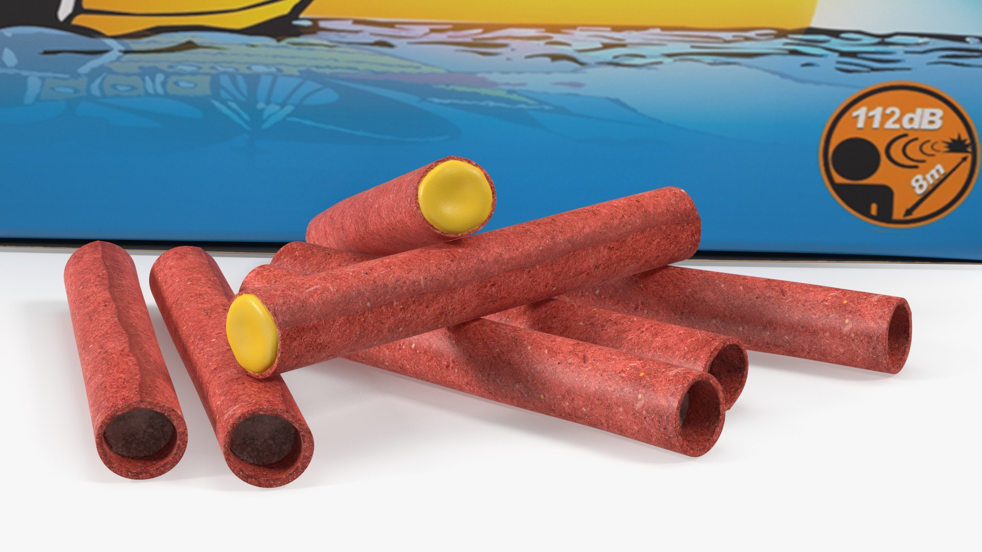 Piko Rocket Box Firecrackers 3D Model - TurboSquid 2202690