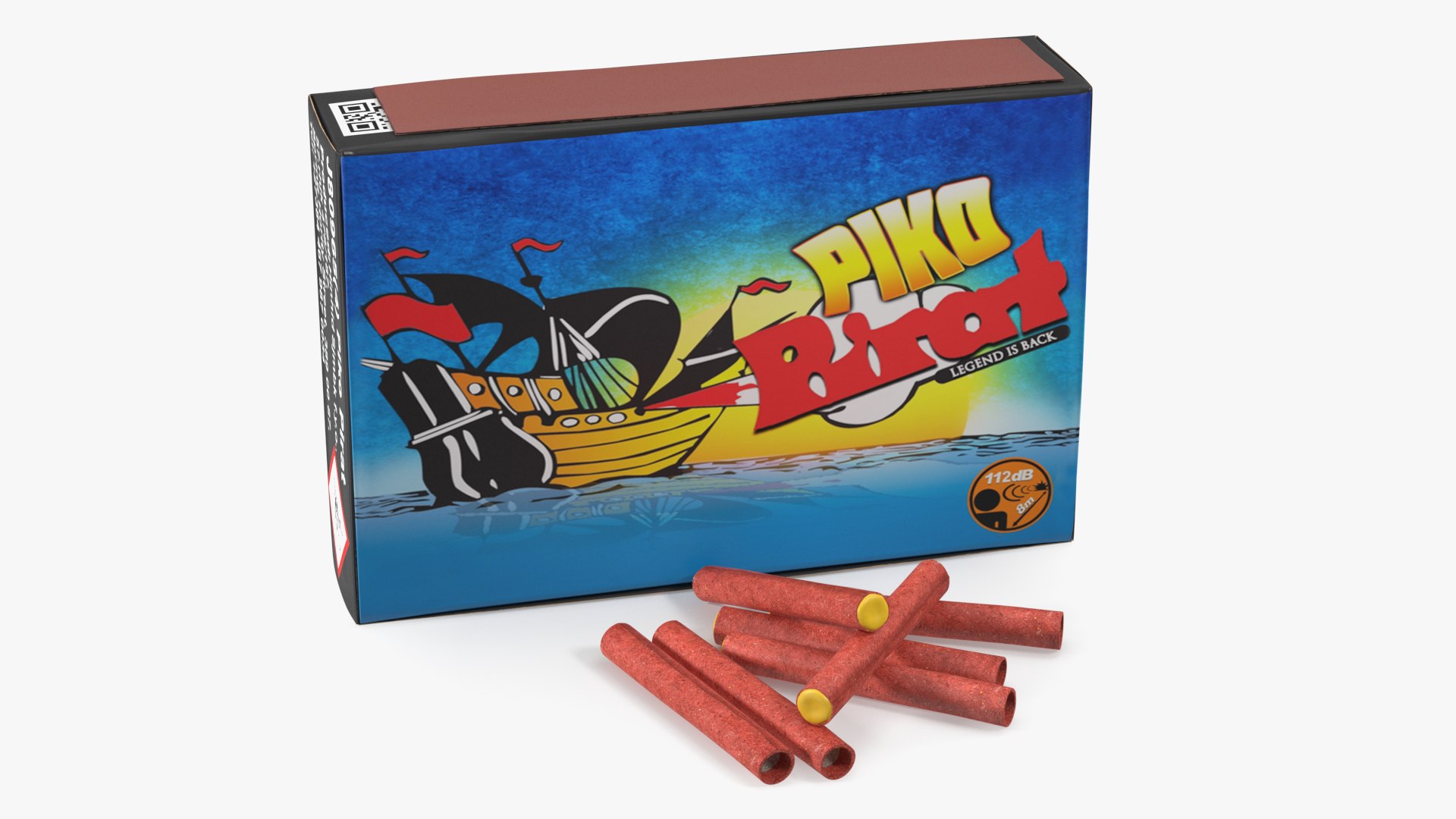 Piko Rocket Box Firecrackers 3D Model - TurboSquid 2202690