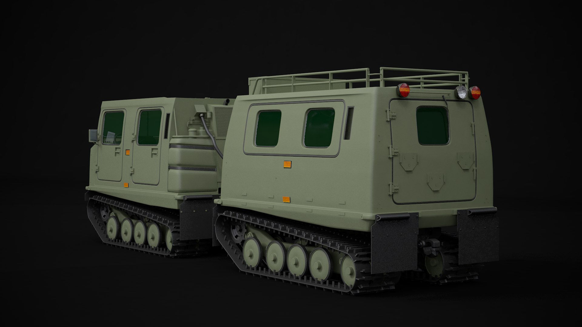 Bandvagn Bv 206 3D Model - TurboSquid 1456480